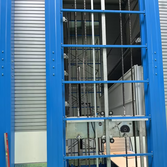 Vertical Lift Smart Warehouse Rack System Automatic Warehouse ...